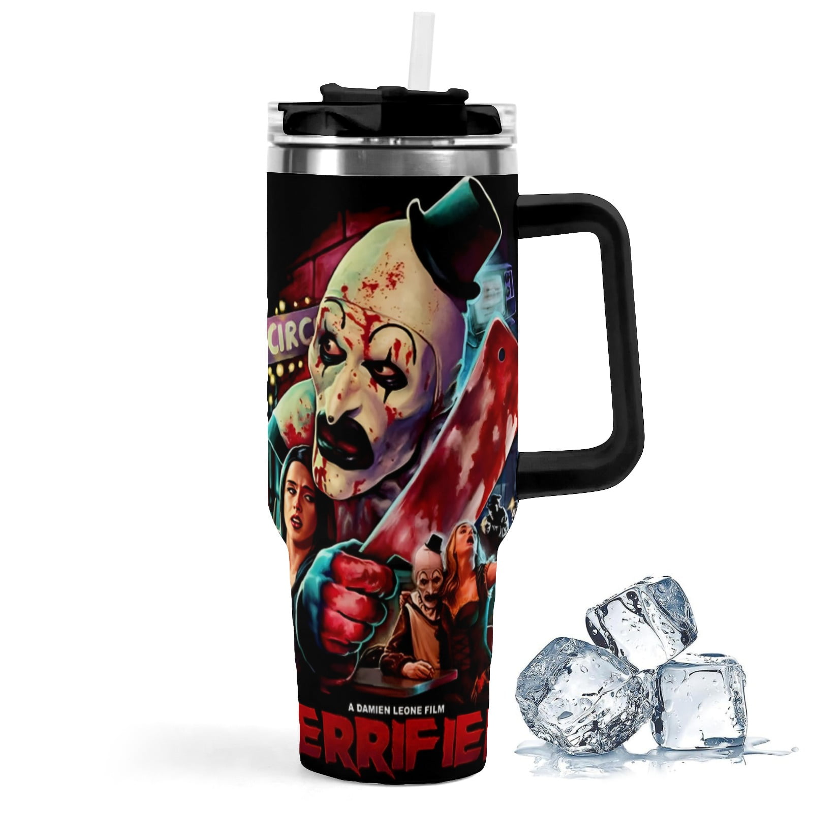 Terrifier Horror Large capacity car cup has an iconic print, is durable ...