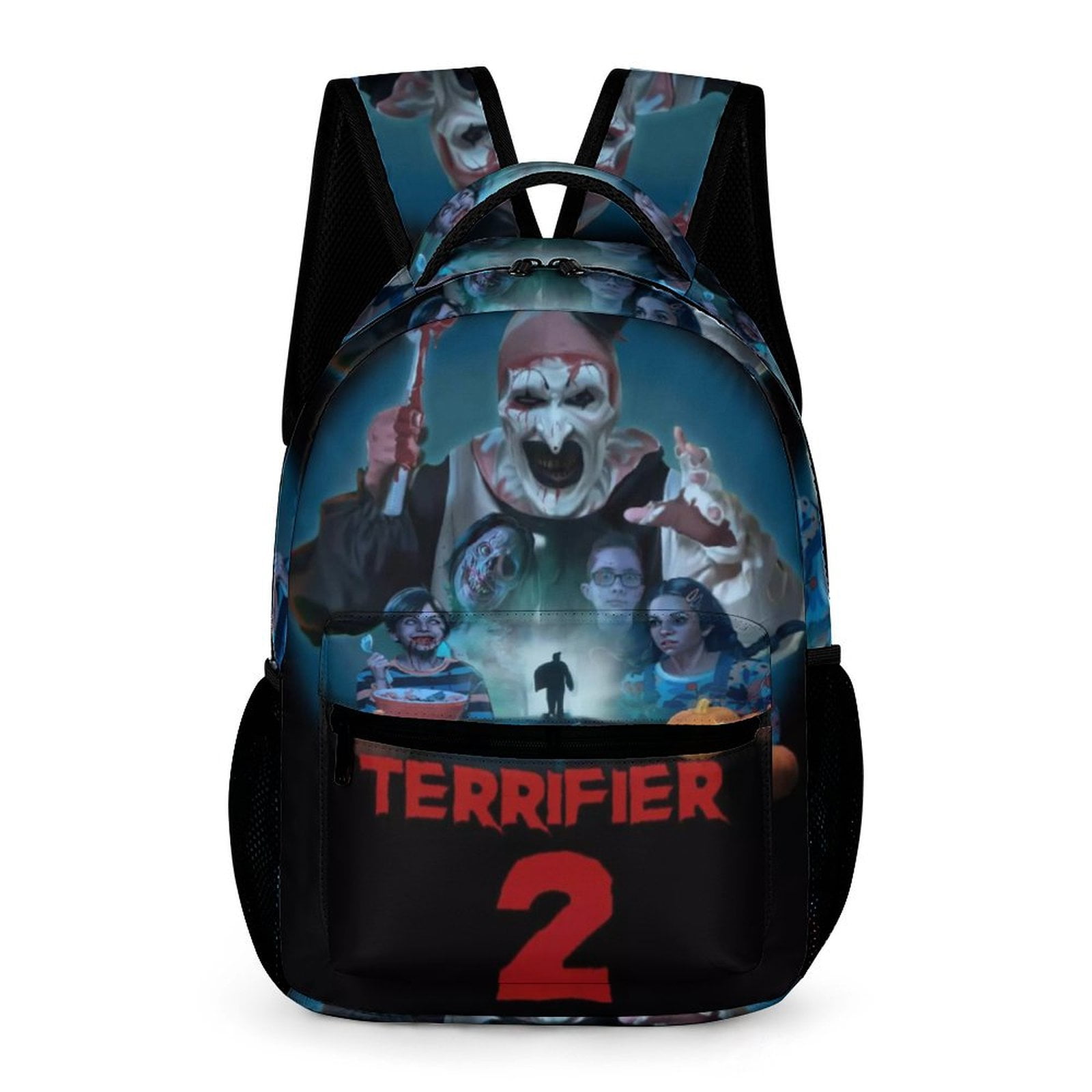 Terrifier Kid Backpack School Bag Elementary Students Bookbags Travel ...