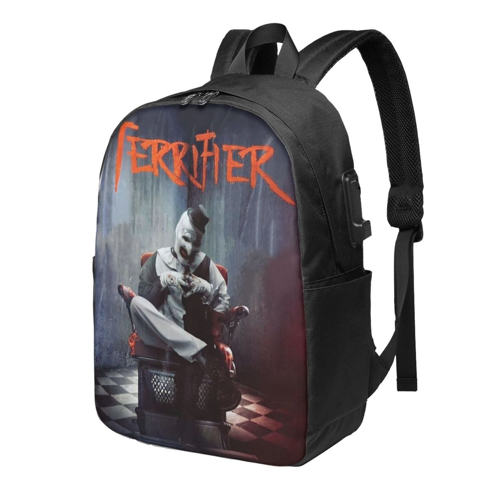 Terrifier Laptop Backpack With Usb Charging Port Travel Backpack ...