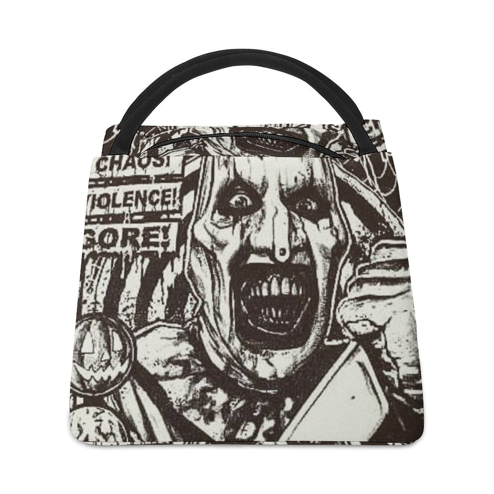 Terrifier Lunch Bag Reusable Cooler Tote Bag Insulated Lunch Boxes ...