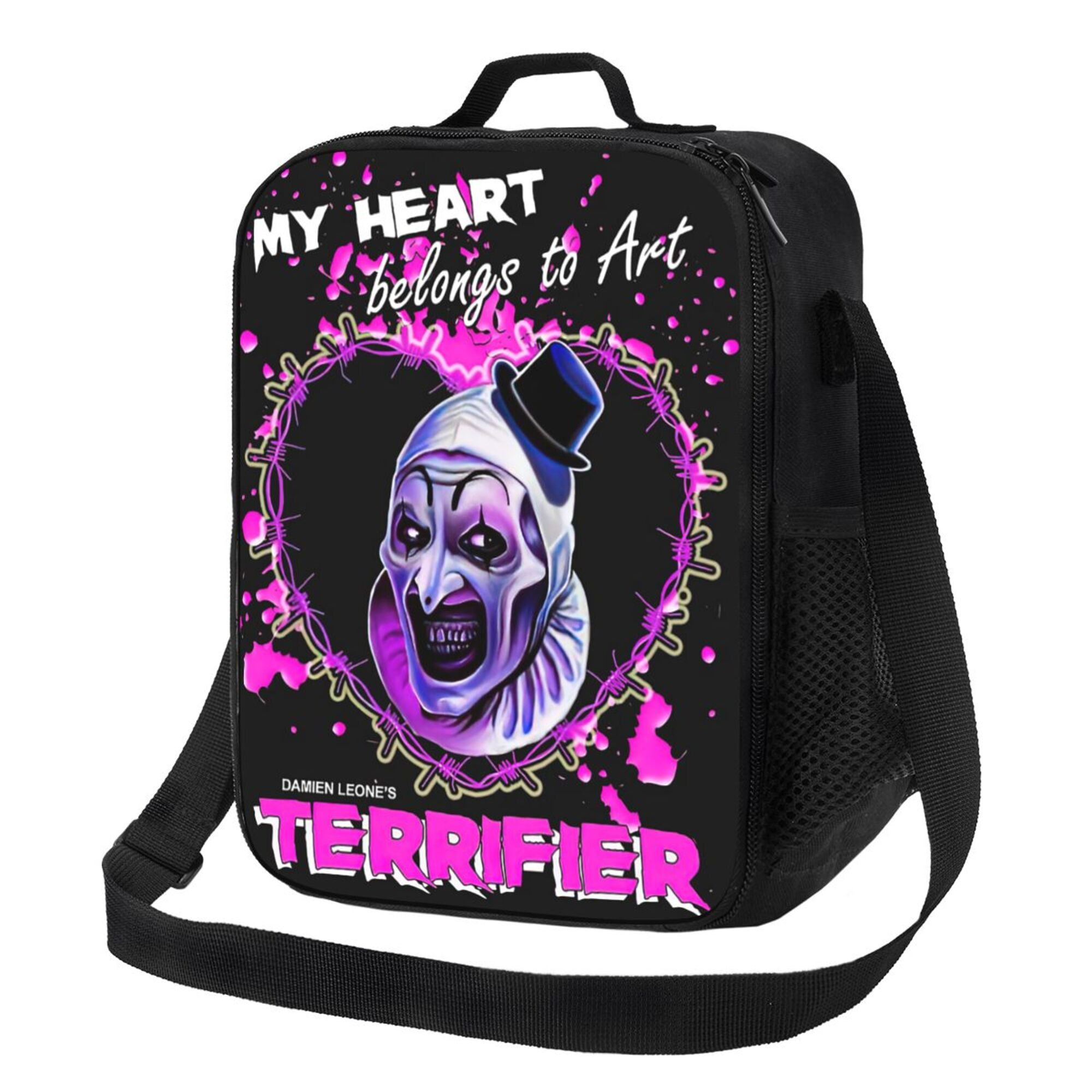 Terrifier Lunch Bag Tote Shoulder Bags Insulated Lunch Box Picnic Beach ...