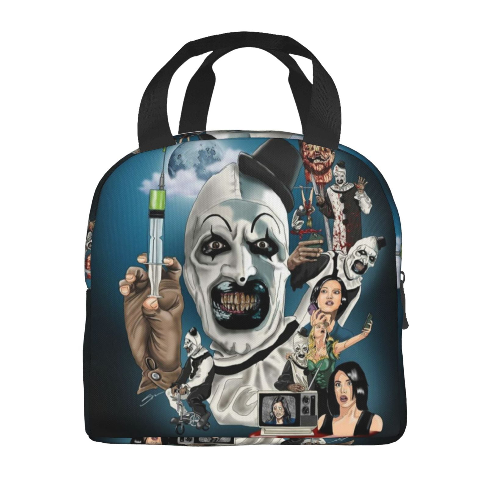 Terrifier Lunchbag Insulated Food Bag Thermal Lunch Tote Portable Compact Meal Prep Bag With ...