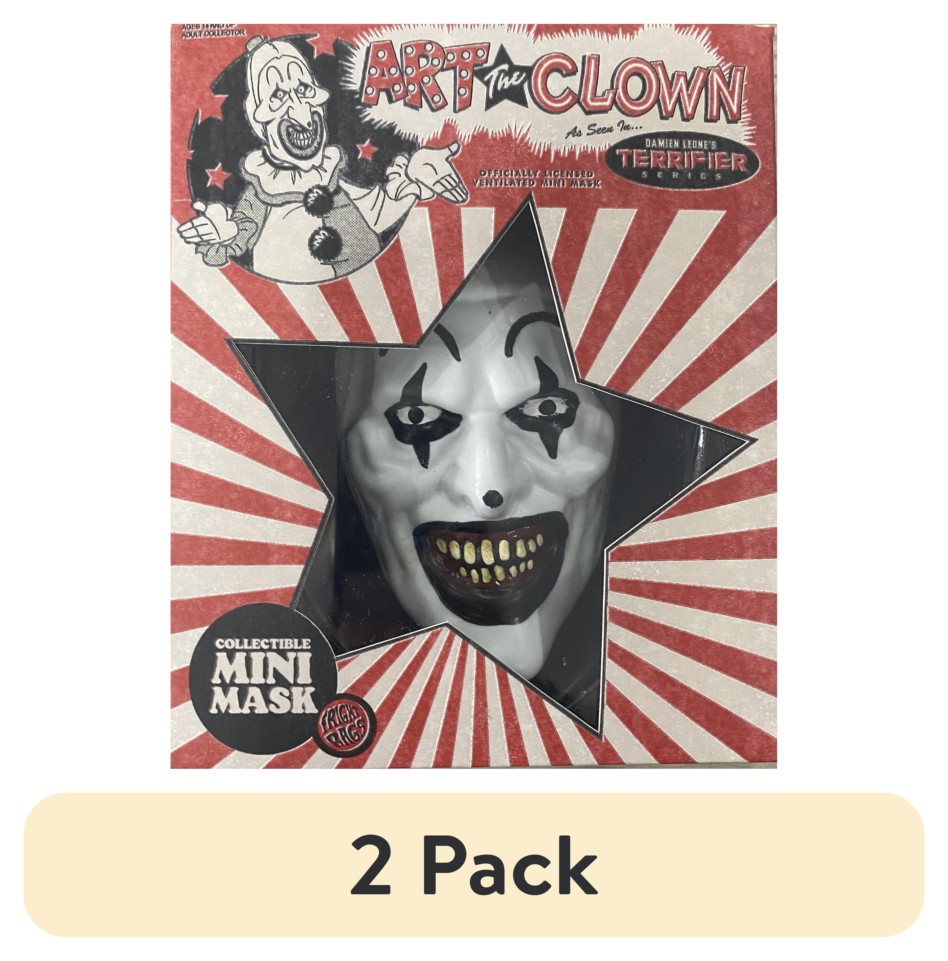 (2 pack) Terrifier Mini Mask Statue - Walmart.com