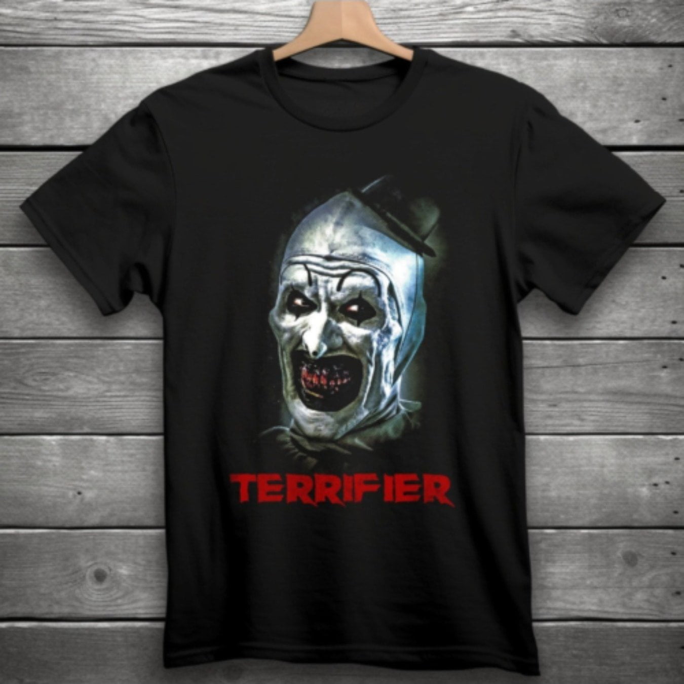 Terrifier Movie Horror T-Shirt Black S-3XL Art the Clown - Walmart.com
