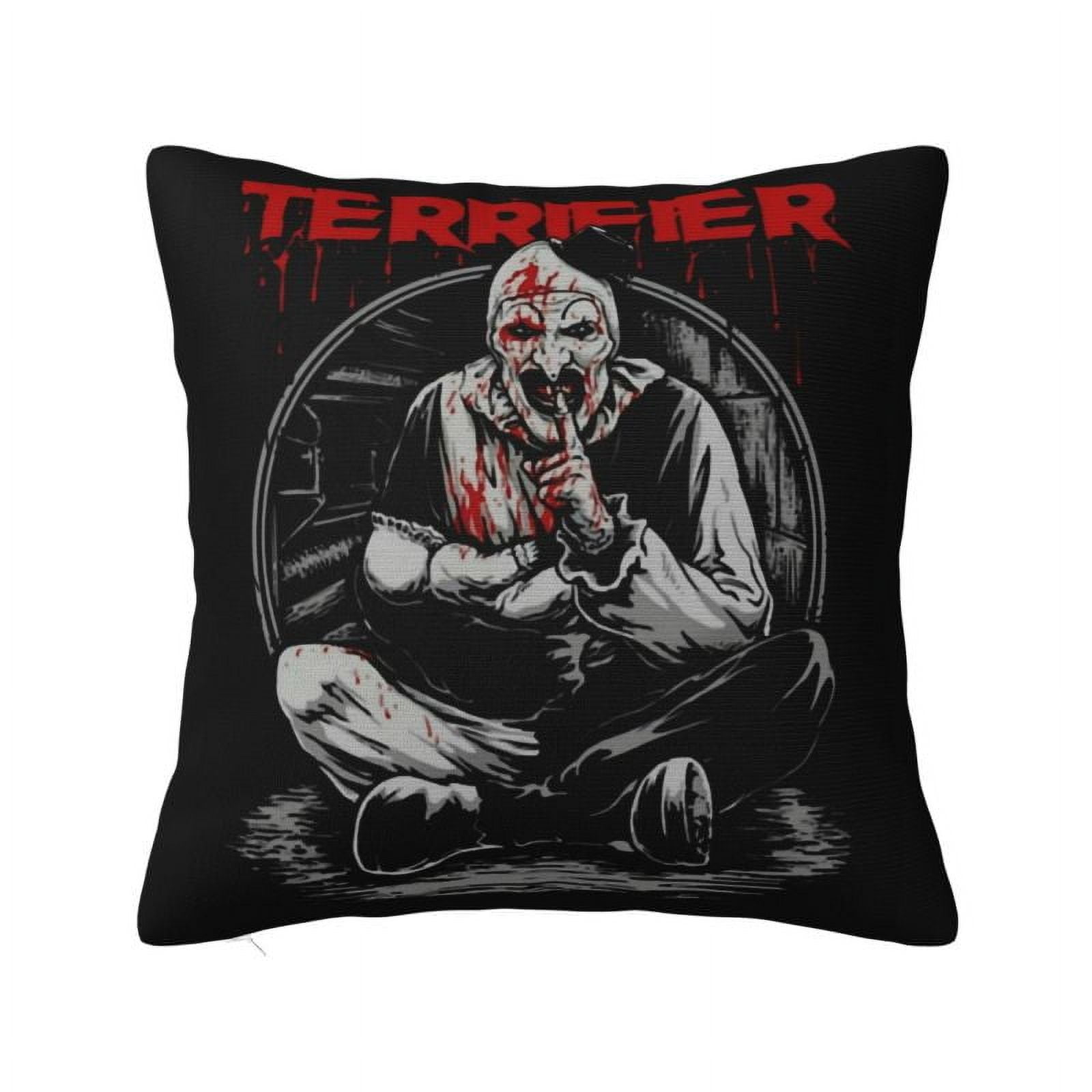 Terrifier Movie Pillow Case Decoration Kawaii Horror Halloween Clown ...