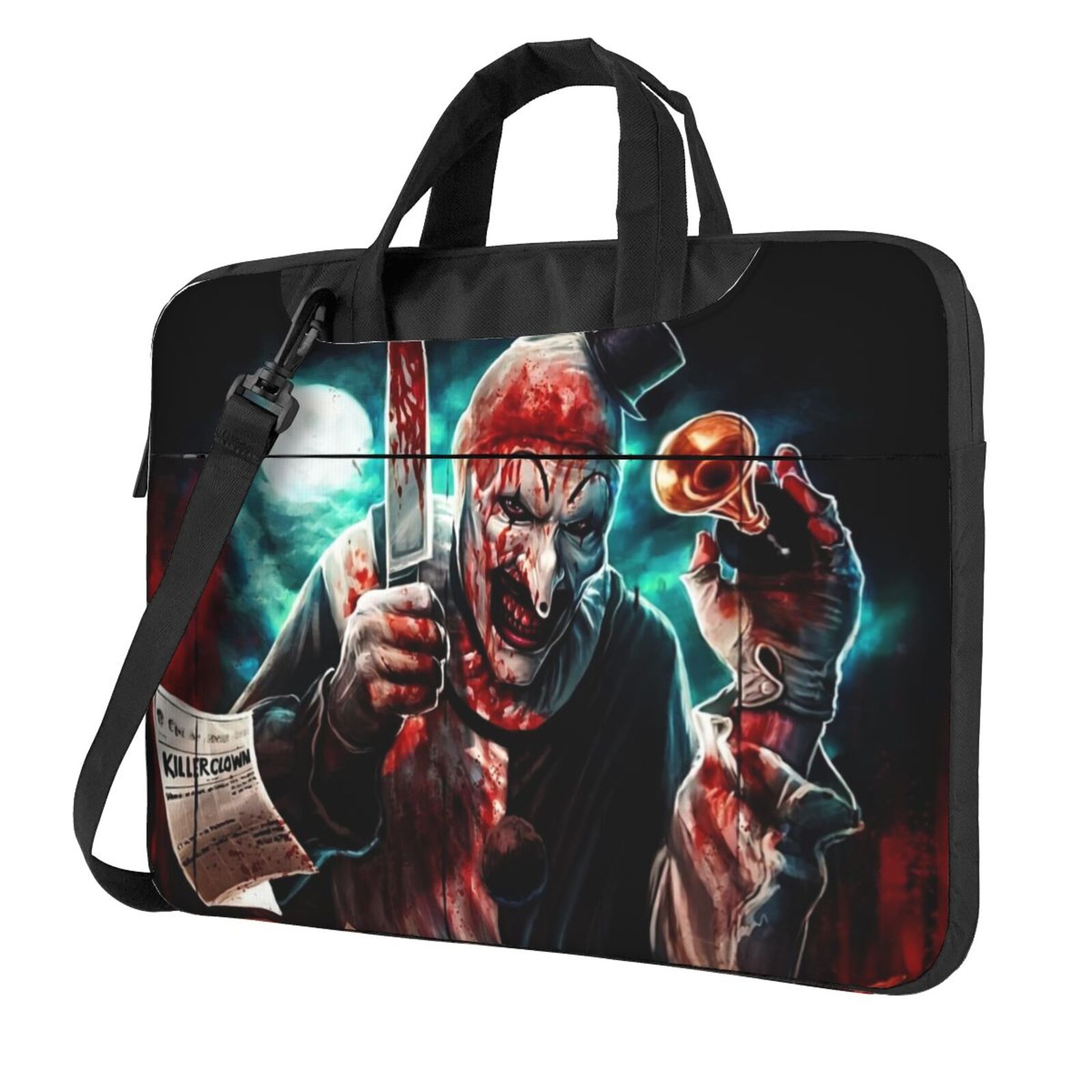 Terrifier Movie Portable Laptop Bag Shoulder Laptop Case Sleeve ...