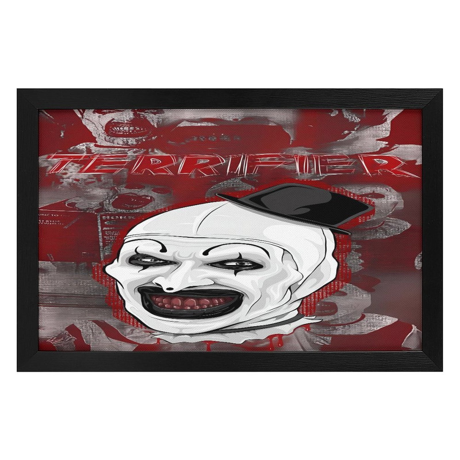 Terrifier Plane Outer Frame Decorative Canvas Painting Wall Hanging Art ...