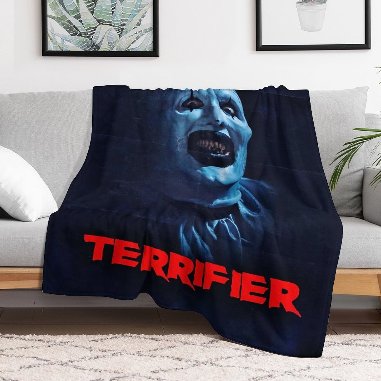 Terrifier Queen Size Blanket, Gifts for Girls And Boys, Super Soft ...