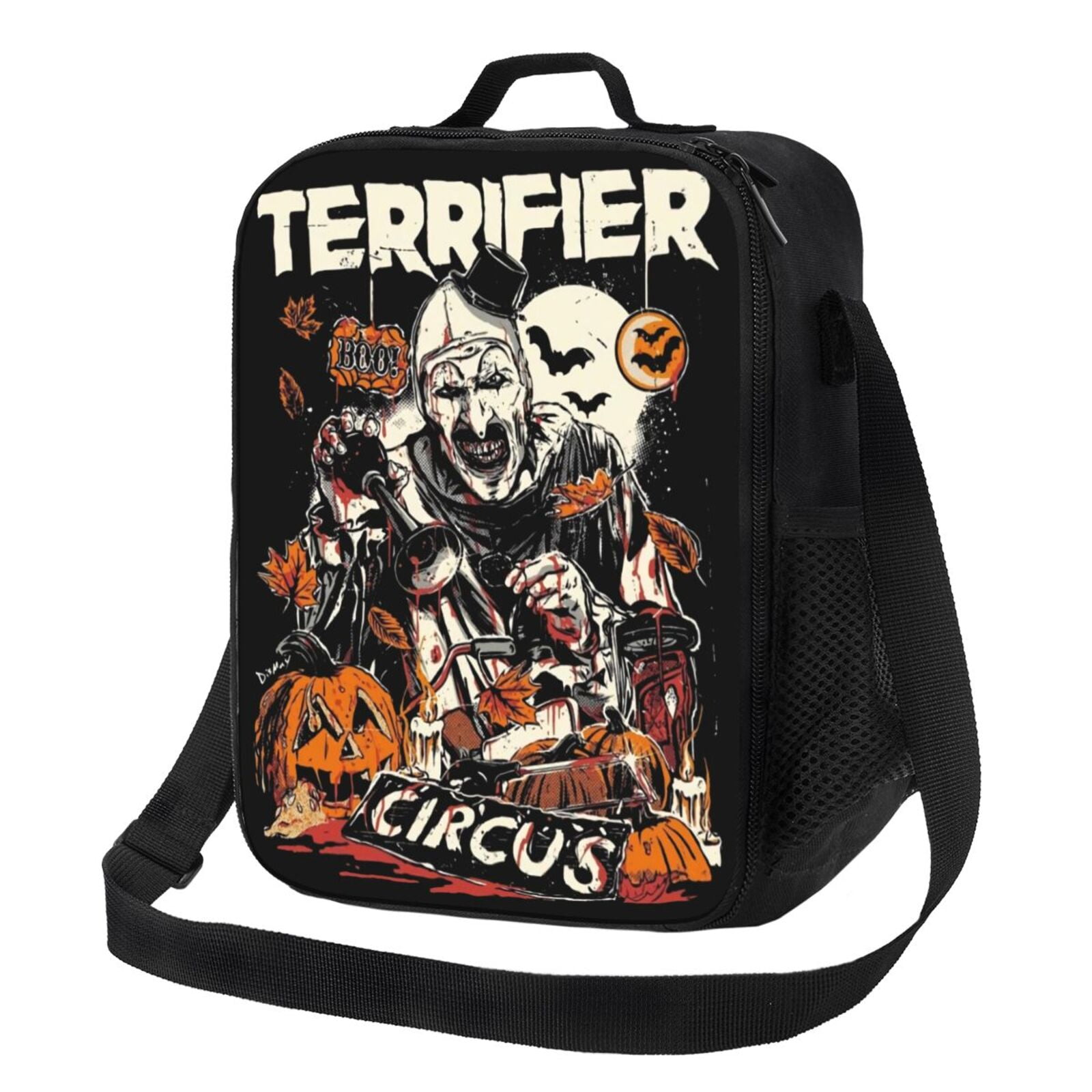 Terrifier Scream Lunch Bag, Insulated Lunch Box, Reusable With Side ...