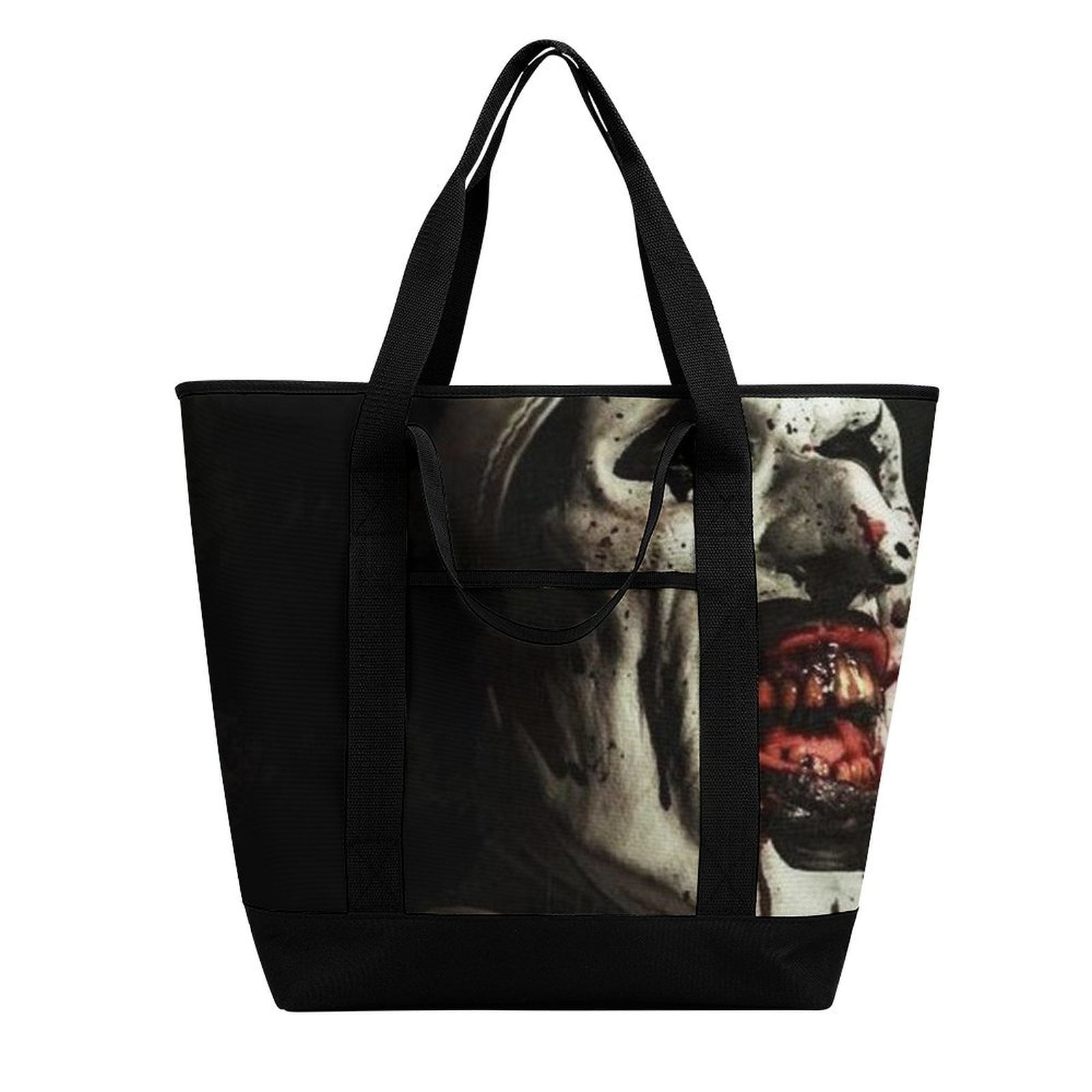 Terrifier Shopping Tote Insulated Thermal Bag Multi-Purpose Reusable Grocery Bag for Beach ...