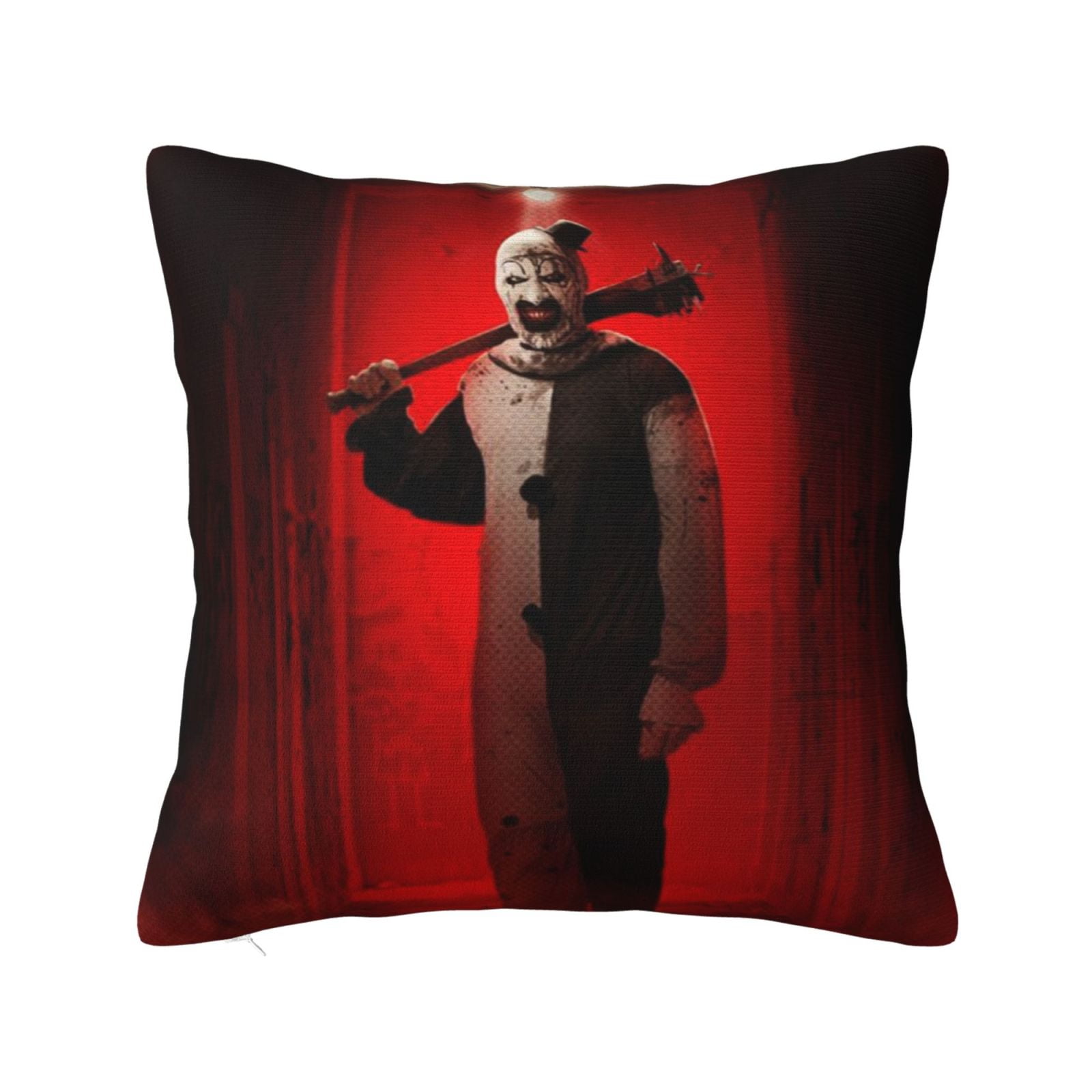 Terrifier Square Pillow Case Pillow Holder Soft Decorative Pillow Sham ...