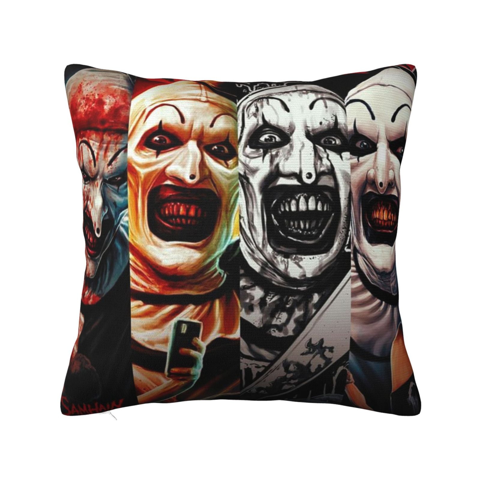 Terrifier Square Pillow Case Pillow Holder Soft Decorative Pillow Sham ...
