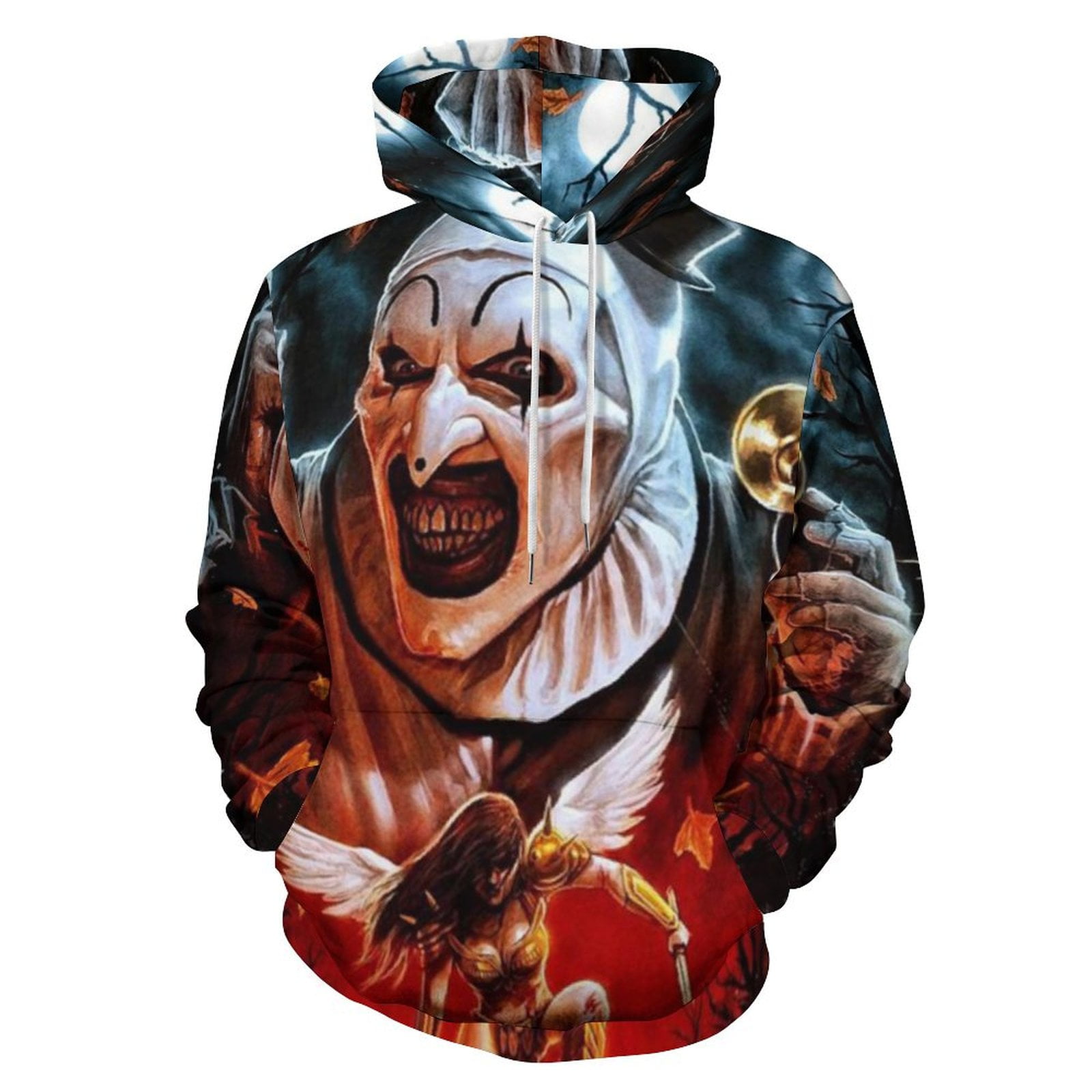 Terrifier Sweatshirts Casual Pullover Hoodie Jacket Unisex Hooded ...