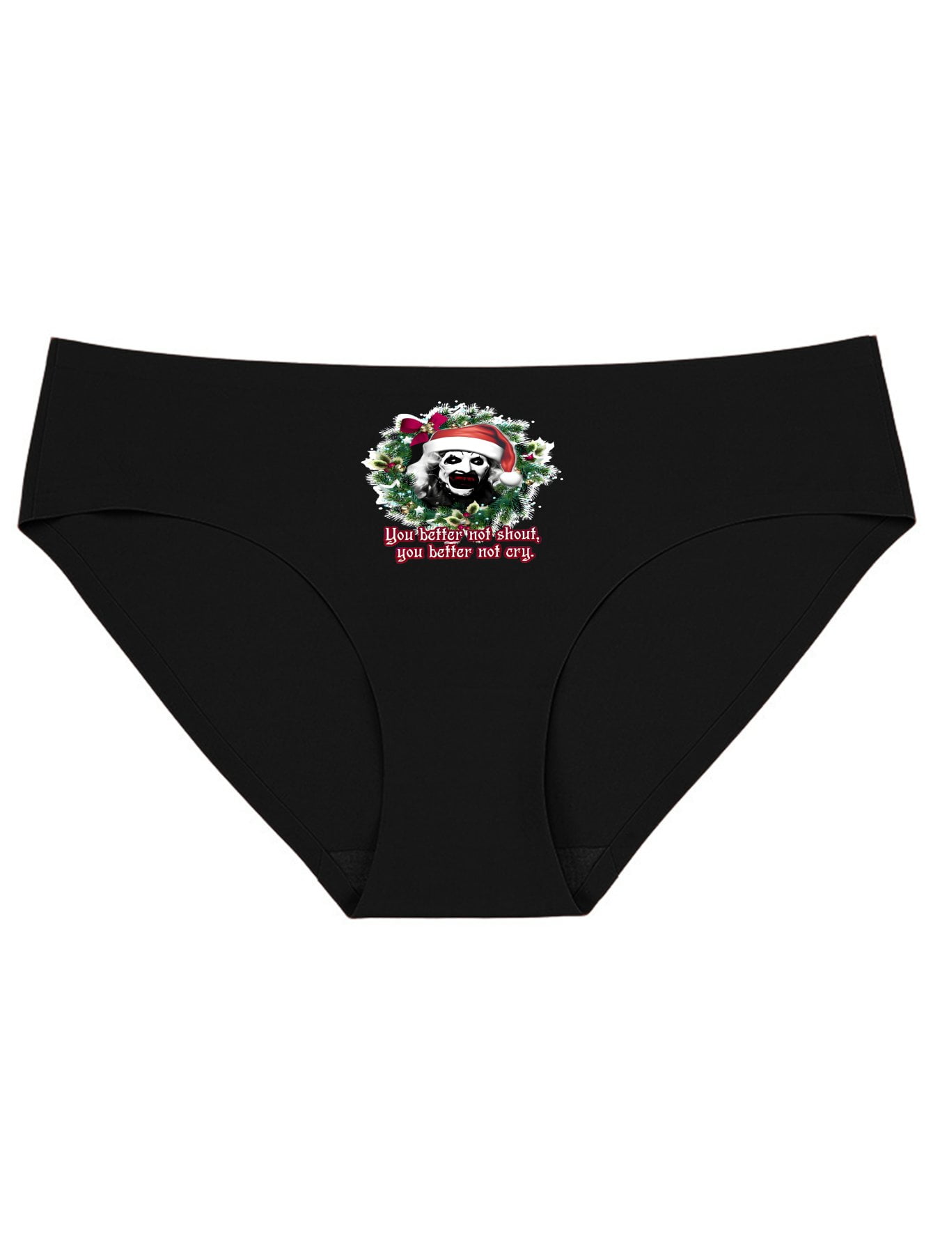 Terrifier Women's Low Waisted Triangle Briefs With Full Coverage Bikini ...