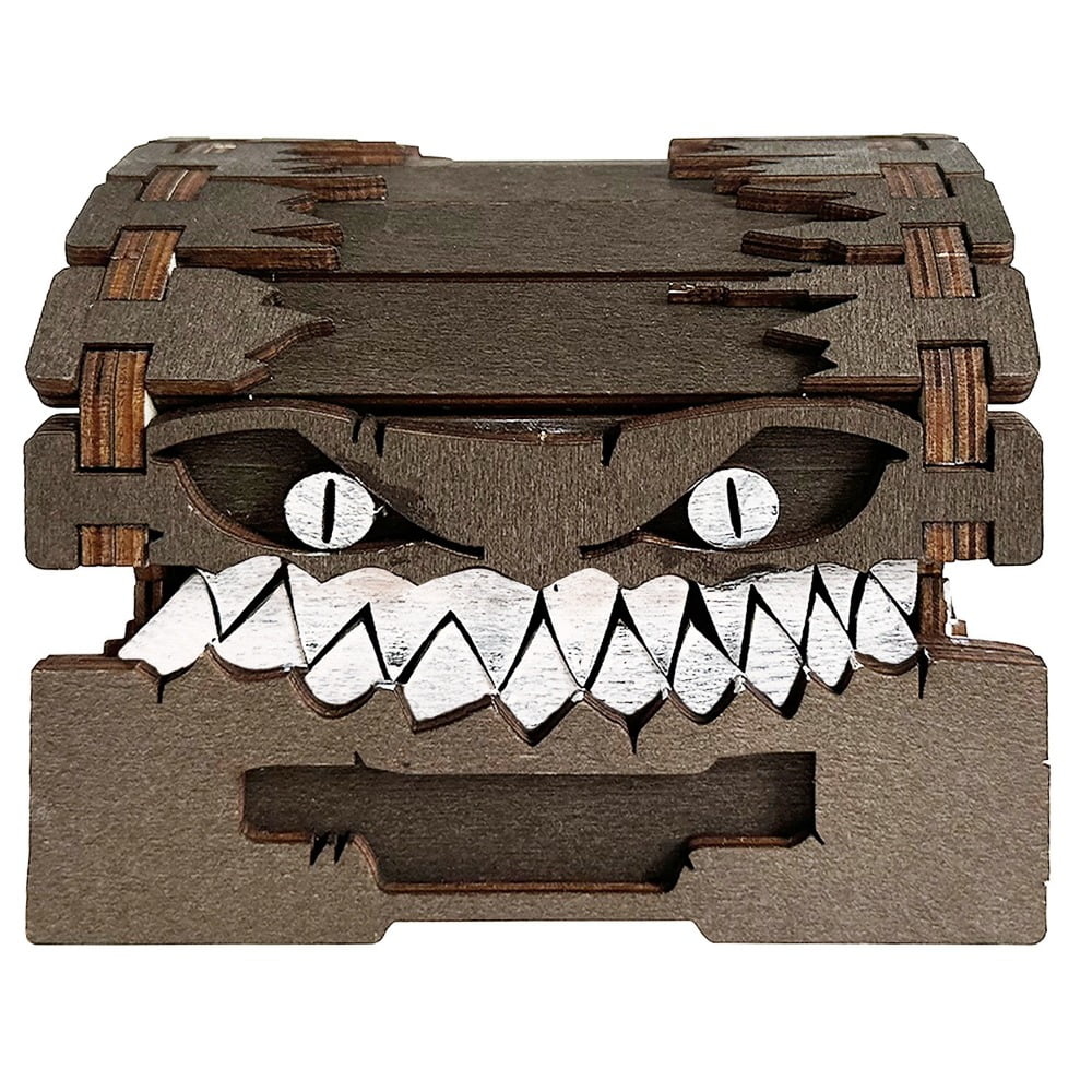 Terrifying Halloween Decorations Scary Treasure Chests Dice Building ...