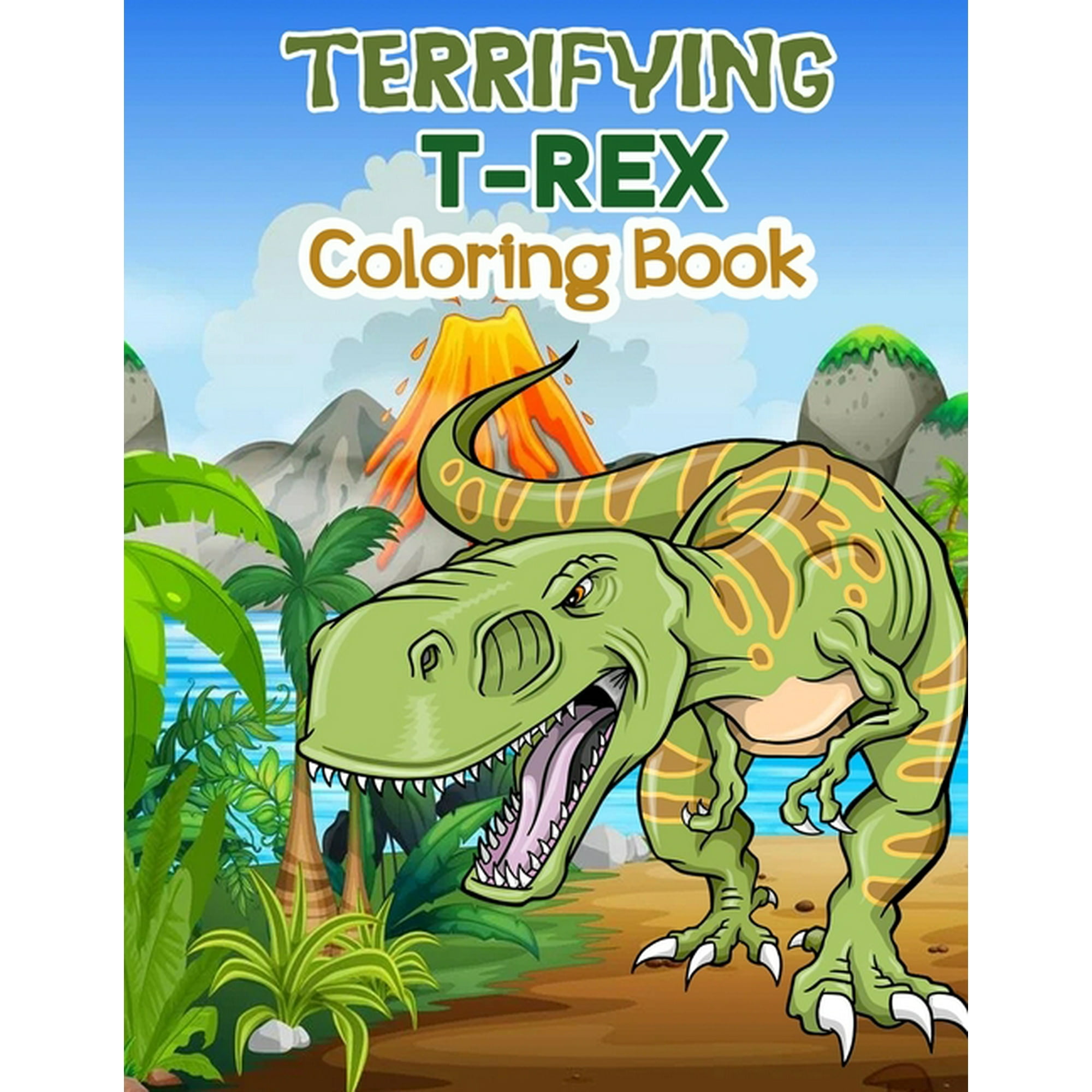 T Rex Coloring Pages