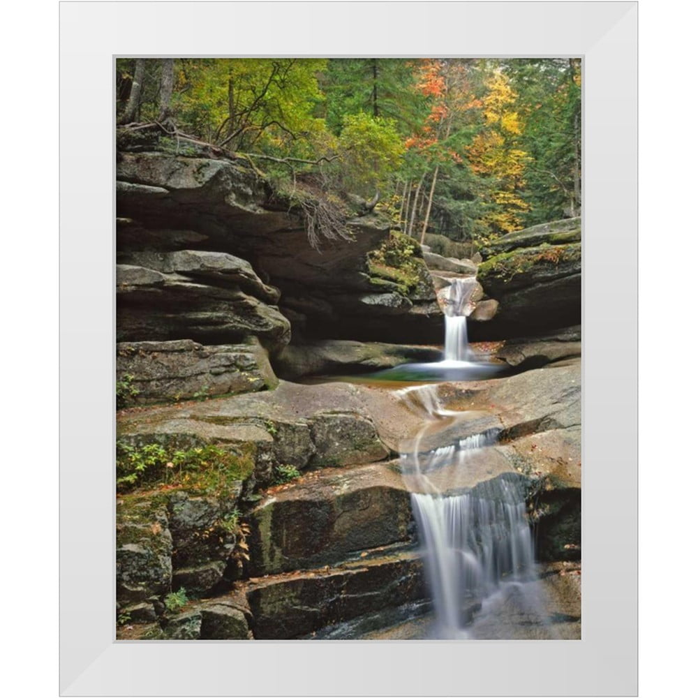 Terrill, Steve 12x14 White Modern Wood Framed Museum Art Print Titled - New Hampshire, White ...