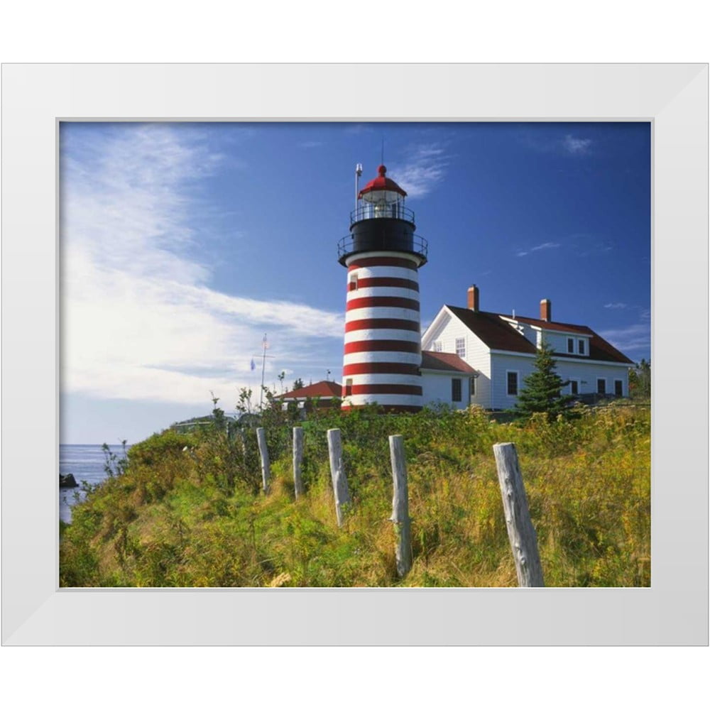 Terrill, Steve 24x20 White Modern Wood Framed Museum Art Print Titled ...