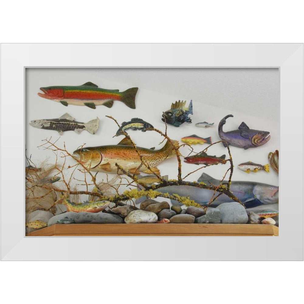 Terrill, Steve 32x23 White Modern Wood Framed Museum Art Print Titled ...
