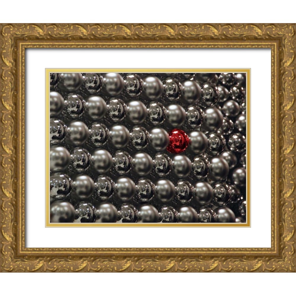 Terrill, Steve 32x25 Gold Ornate Wood Framed with Double Matting Museum ...