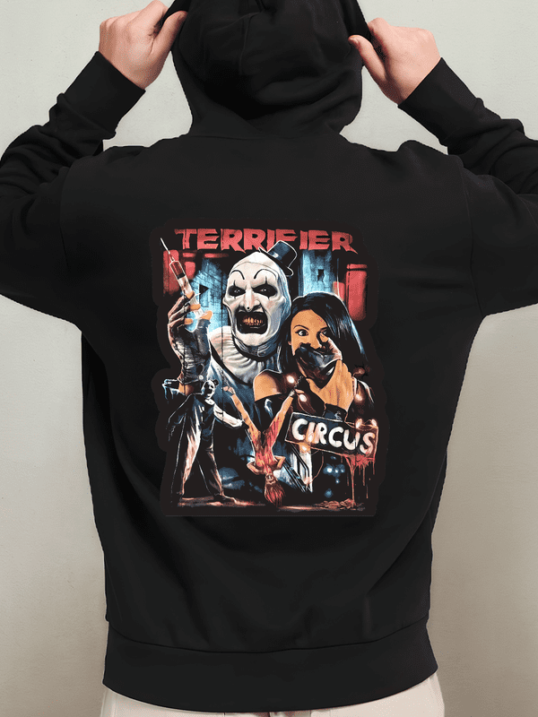 Terror Threads Terrifier Shirt Medium Art The Clown Circus Out Of Print ...