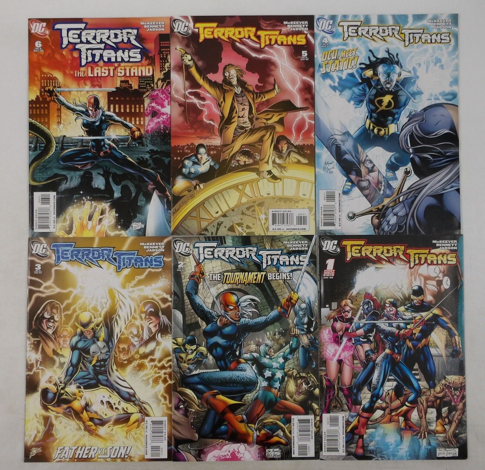 Terror Titans #1-6 VF/NM complete series Sean McKeever Ravager ; DC ...