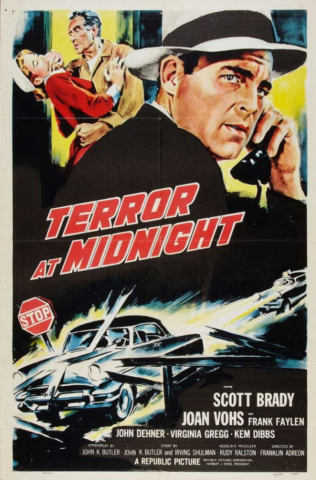 Terror at Midnight Movie Poster (11 x 17) - Walmart.com