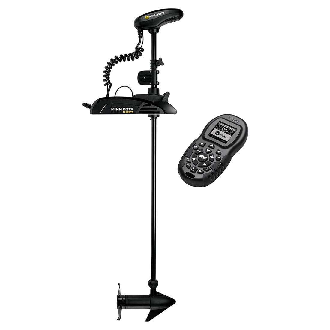 Terrova 55 Electric Boat Hand Control Trolling Motor with Rotary Speed ...