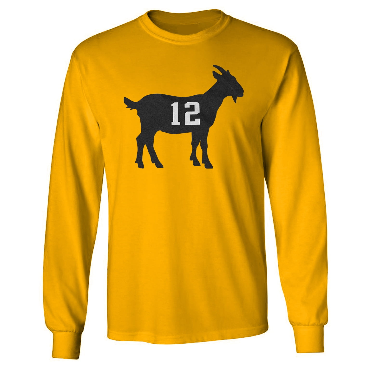 Terry Bradshaw Goat - Iconic Number 12 Tribute Long Sleeve T-Shirt ...