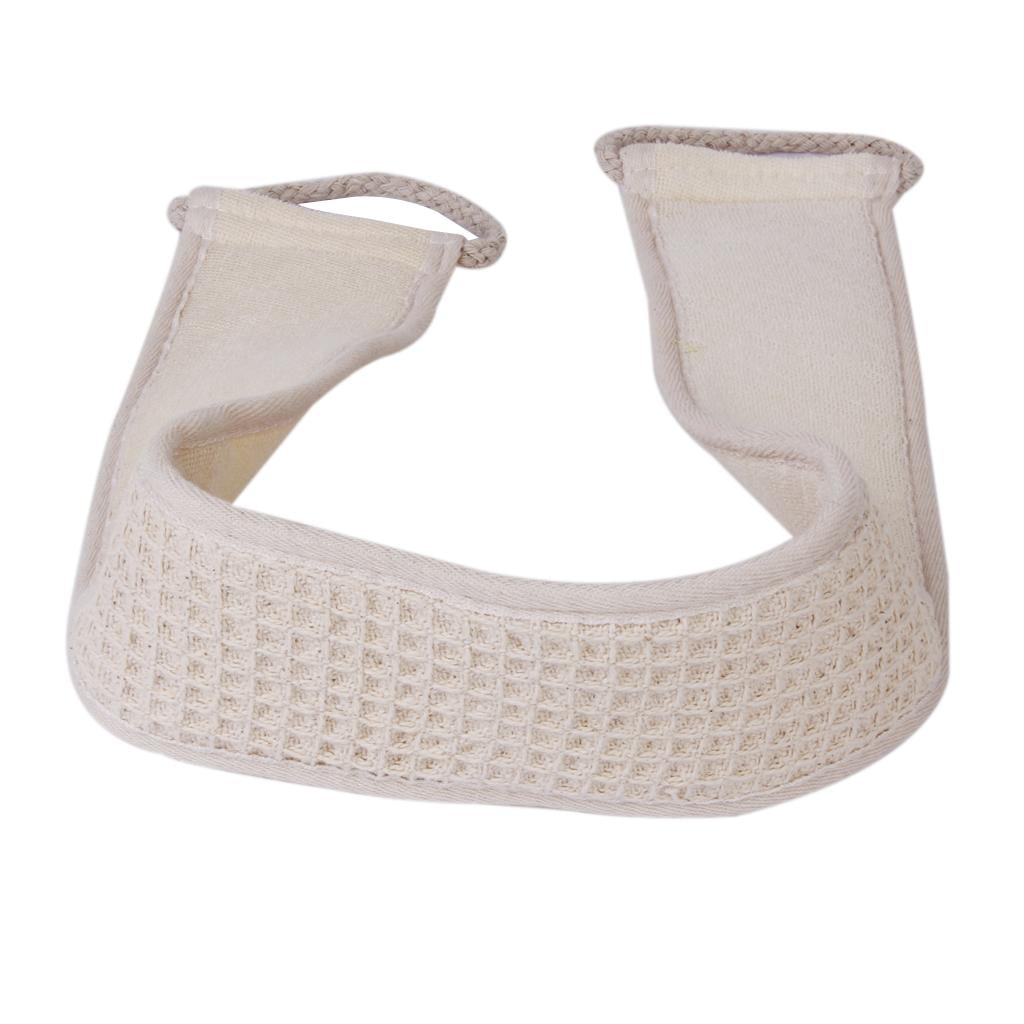Terry Cloth Bathroom Back Strap Shower Sponge Washer - Walmart.com