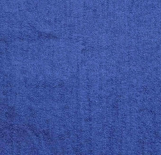 Terry Cloth Royal Blue 44" Wide Absorbent Cotton Fabric by the Yard (TC ...