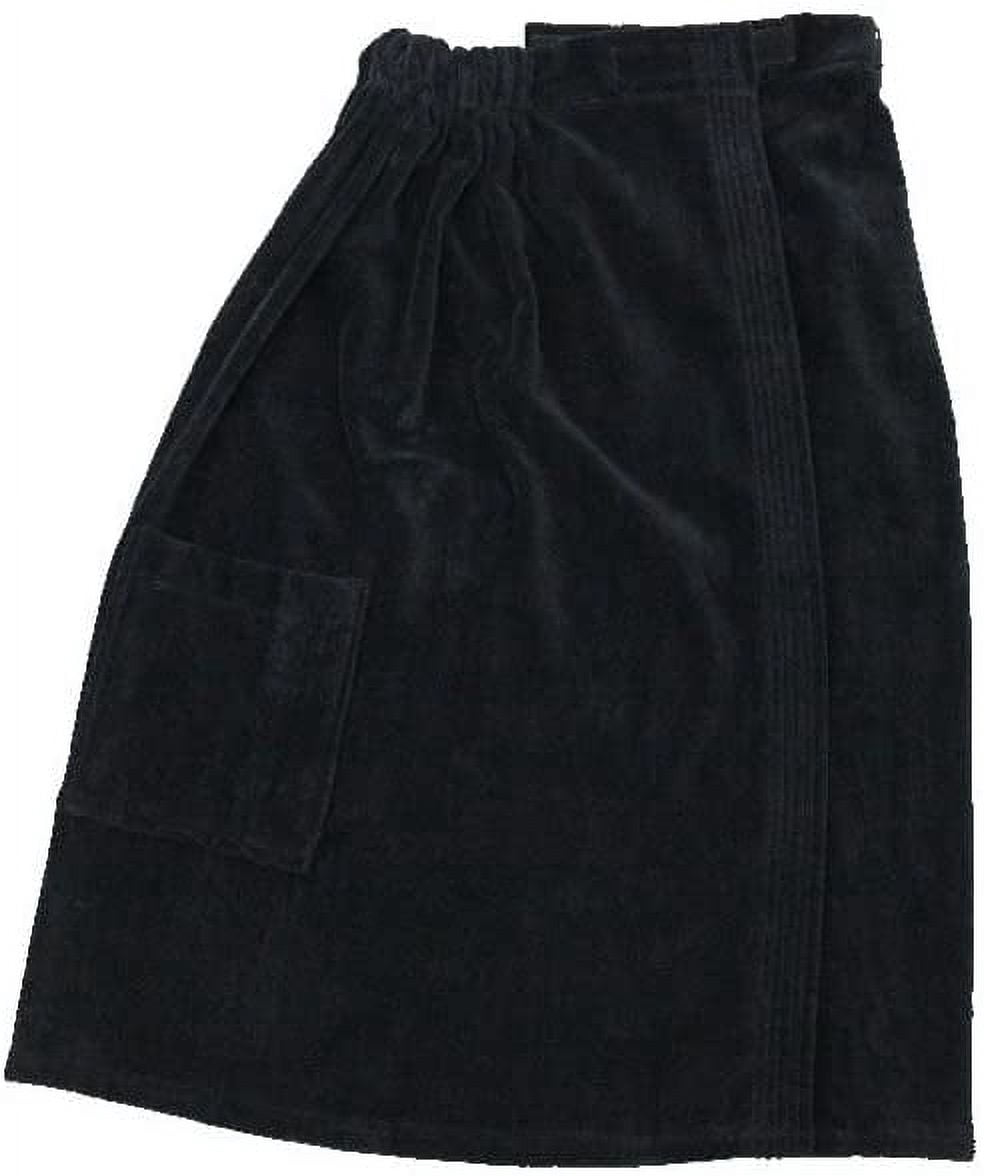 Terry Cotton Beach Towel Cover Up Towel for Women, Solid Black Color ...
