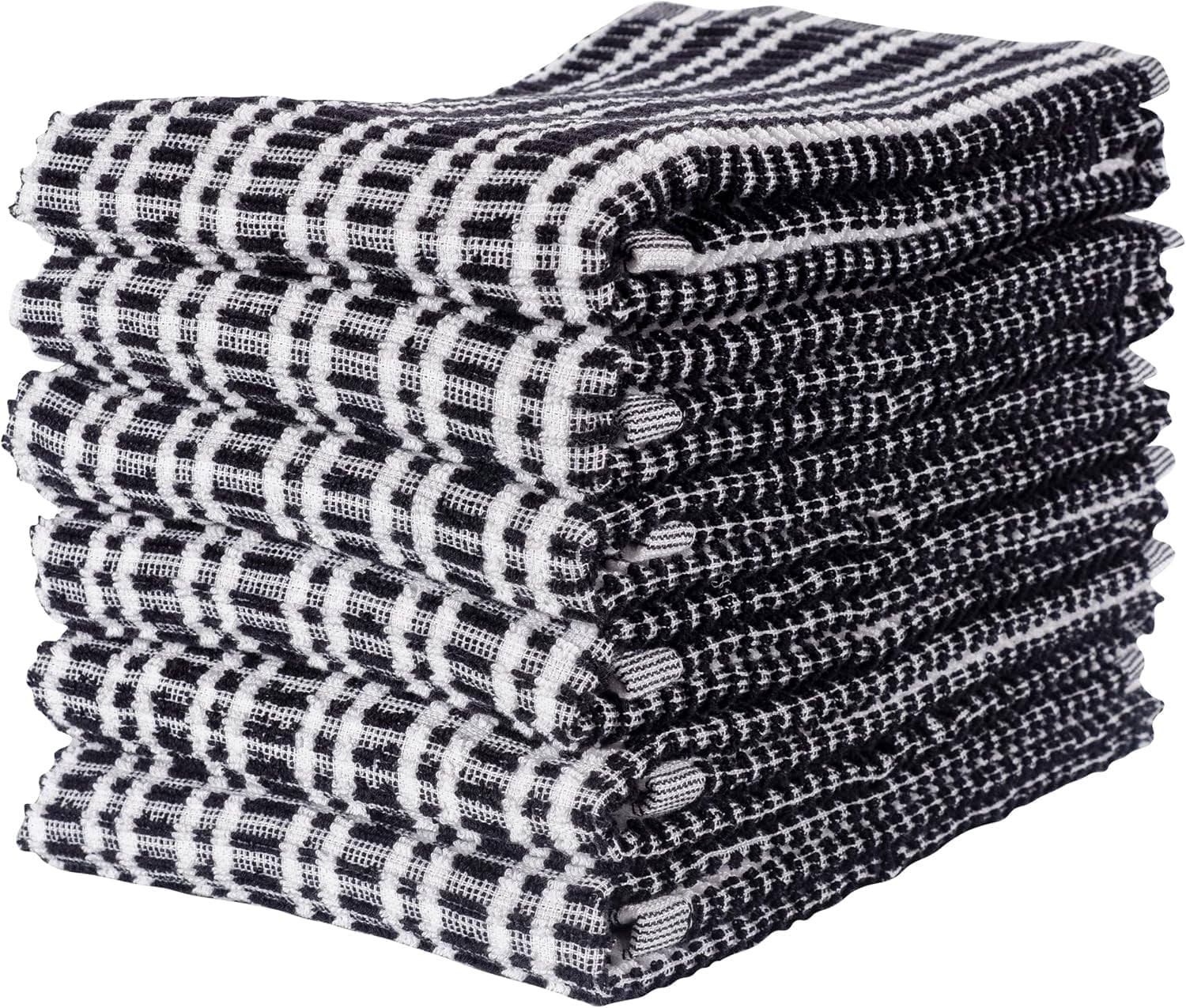 KAF Home Terry Kitchen Hand Towels, 430 GSM Cotton, 16” x 28”, Neutral ...
