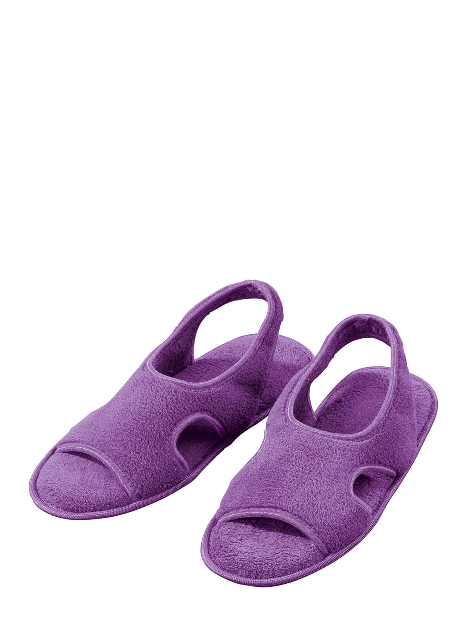 Terry Memory Foam Slipper, Moisture Wicking Upper, 100% Polyester ...
