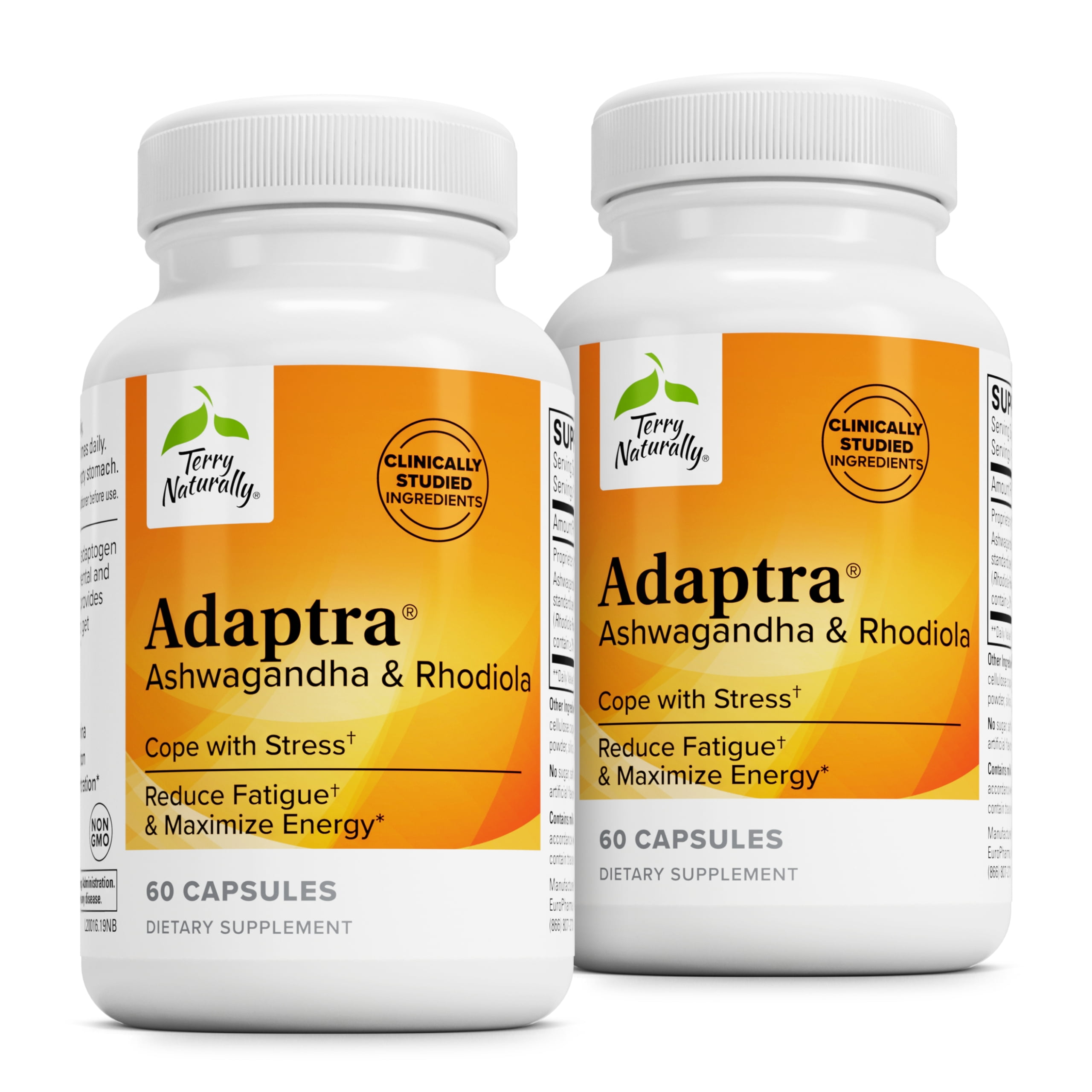Terry Naturally Adaptra - 60 Capsules (Pack of 2) - Walmart.com