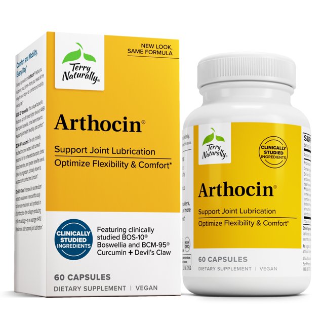 Terry Naturally Arthocin - 60 Vegan Capsules - Joint & Cartilage ...