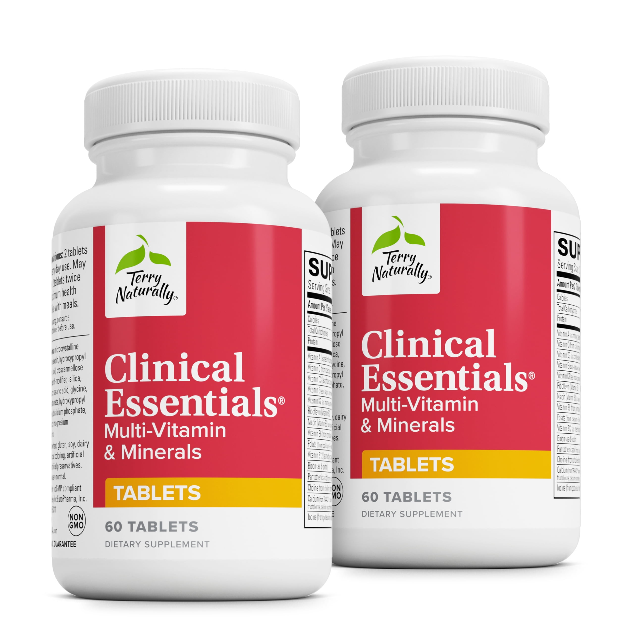 Terry Naturally Clinical Essentials - Supplement to Aid Bone, Cardiovascular & Immune Health ...
