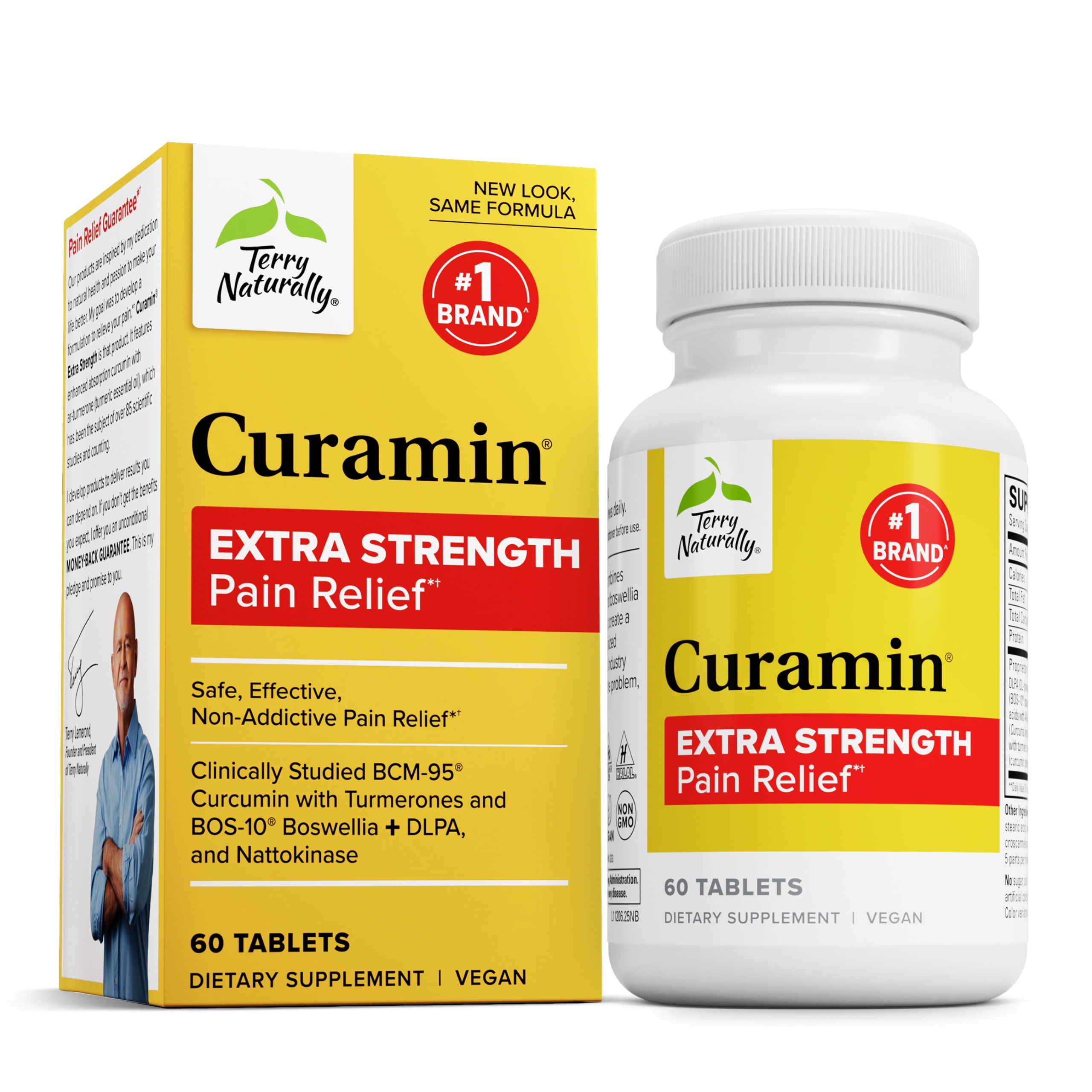 Terry Naturally Curamin Extra Strength - 90 Tablets - Walmart.com