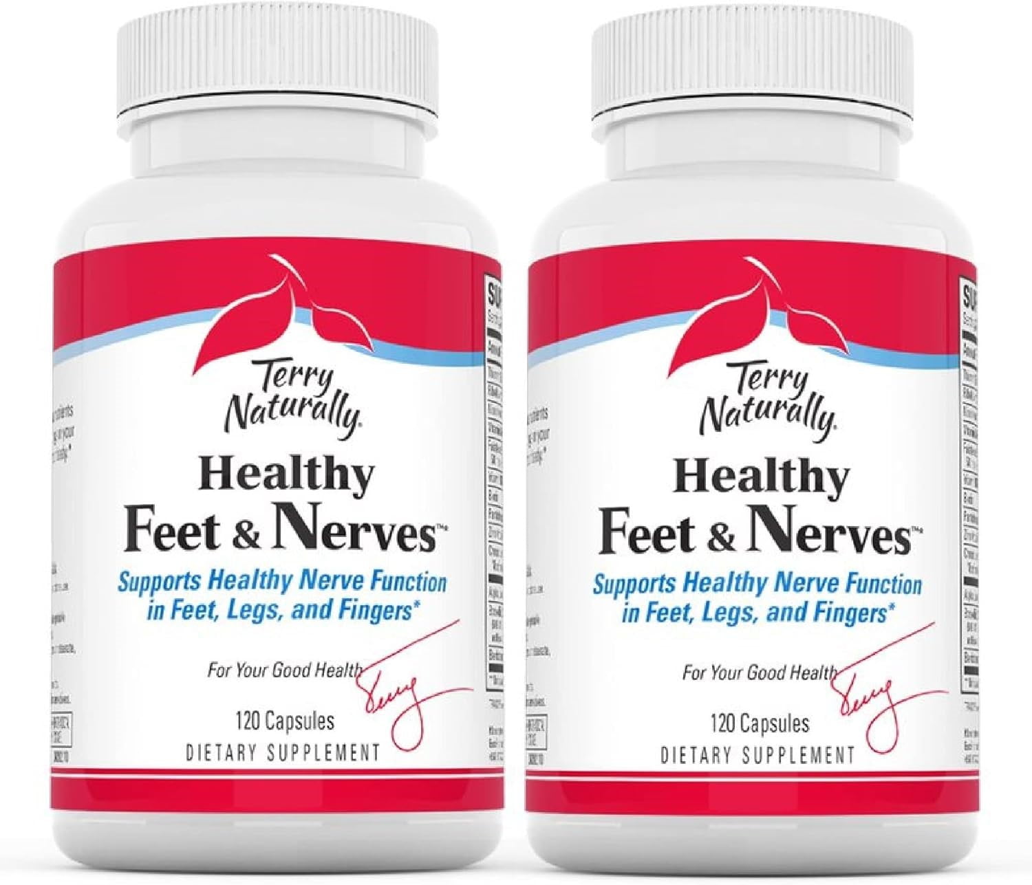 Terry Naturally Healthy Feet & Nerves - 120 Capsules (Pack of 2 ...