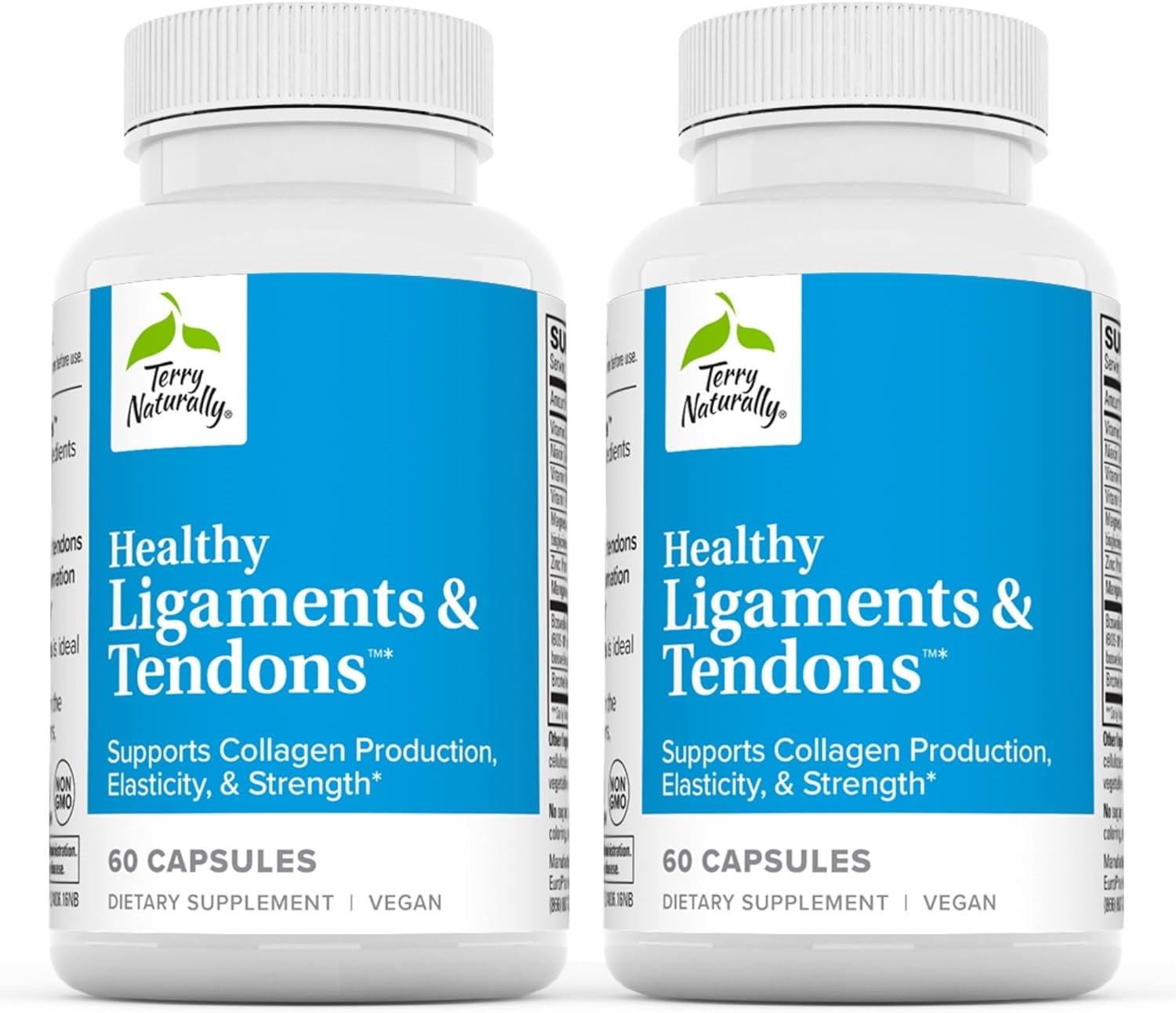 Terry Naturally Healthy Ligaments & Tendons - 60 Capsules, 2 Pack ...