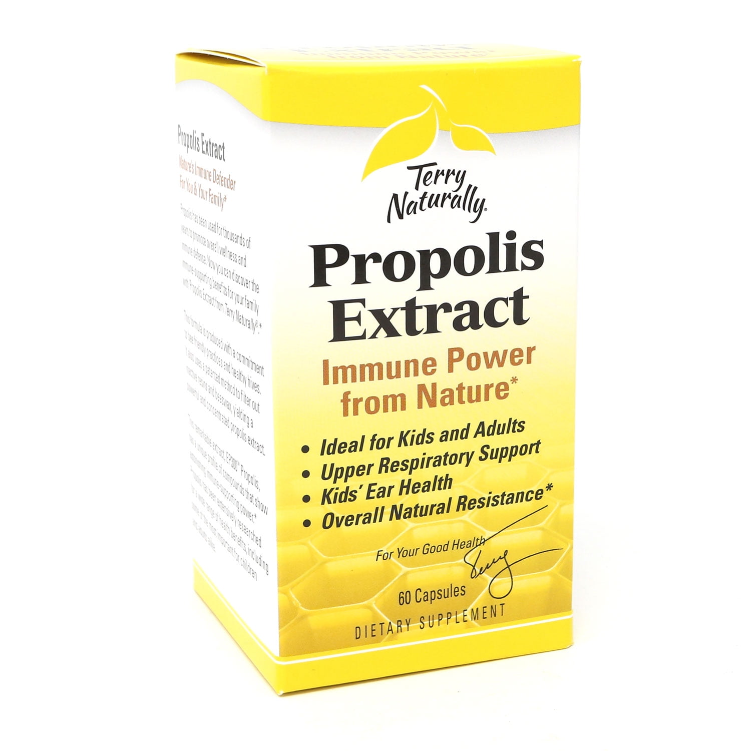 Terry Naturally Propolis Extract - 60 Capsules - Walmart.com