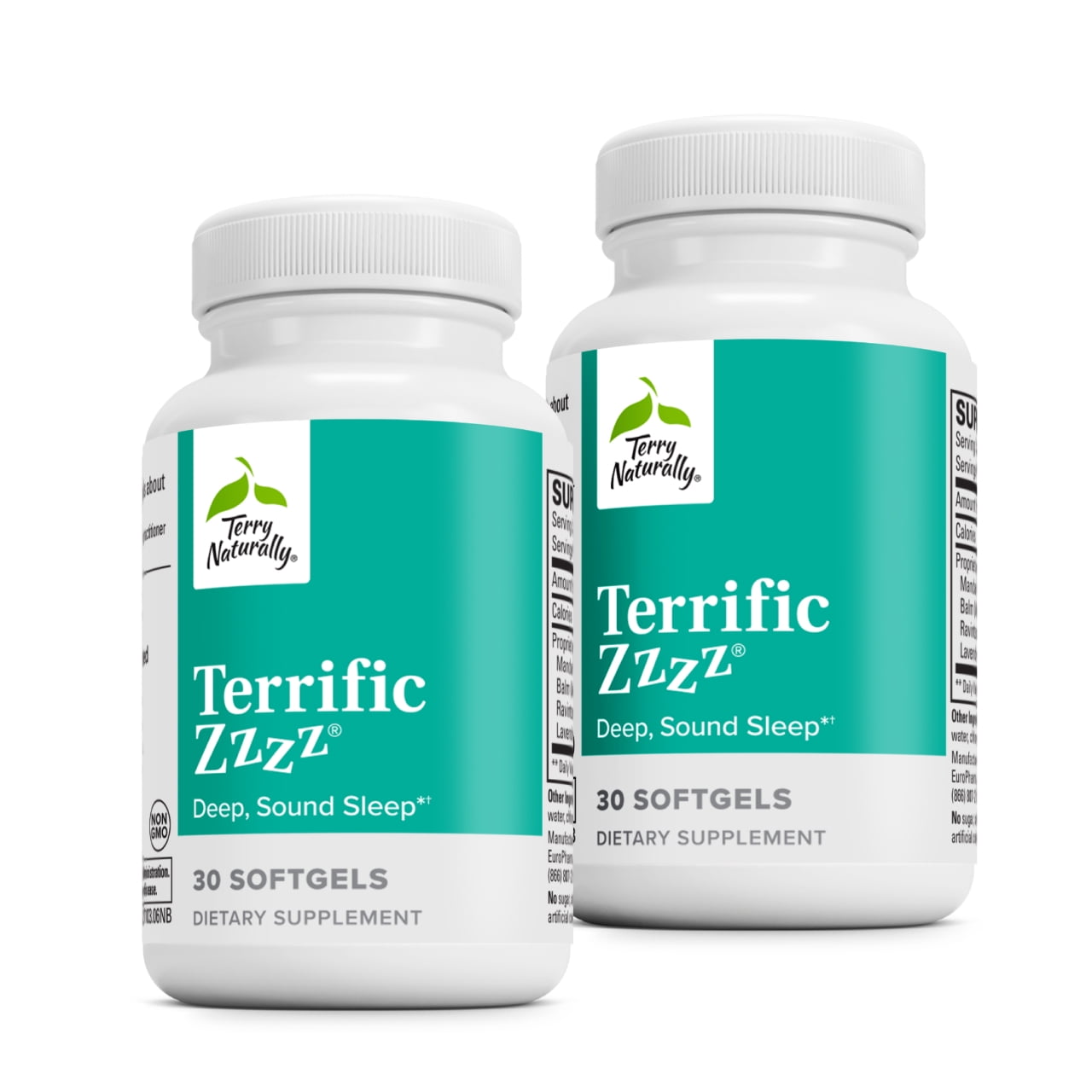 Terry Naturally Terrific Zzzz - 30 Softgels, 2 Pack - Walmart.com
