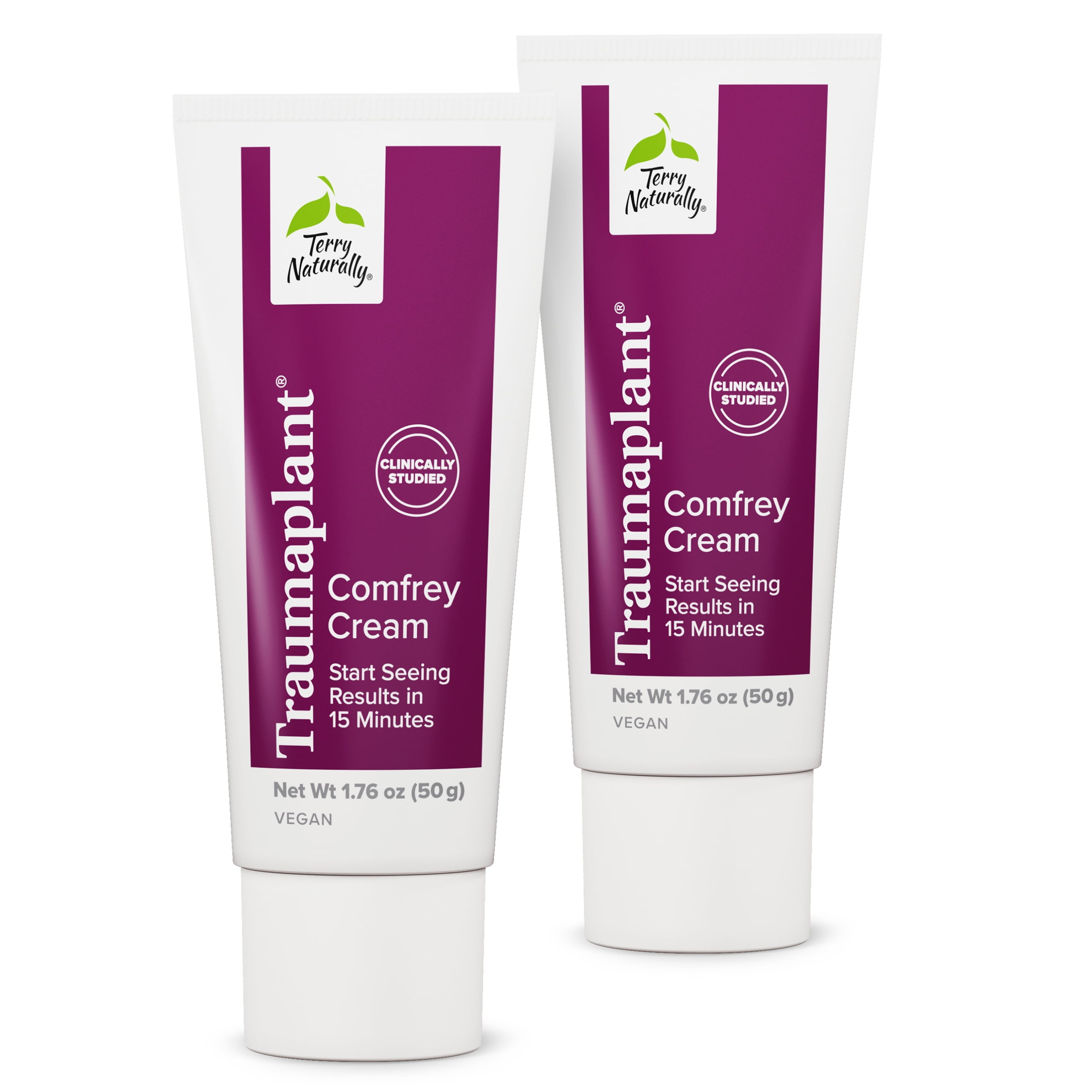 Terry Naturally Traumaplant Comfrey Cream - 1.76 oz, 2 Pack - Walmart.com