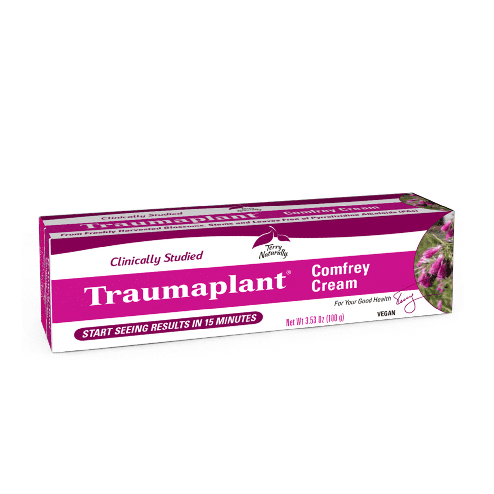 Terry Naturally Traumaplant Comfrey Cream, 3.53 oz, Anti-Inflammatory ...
