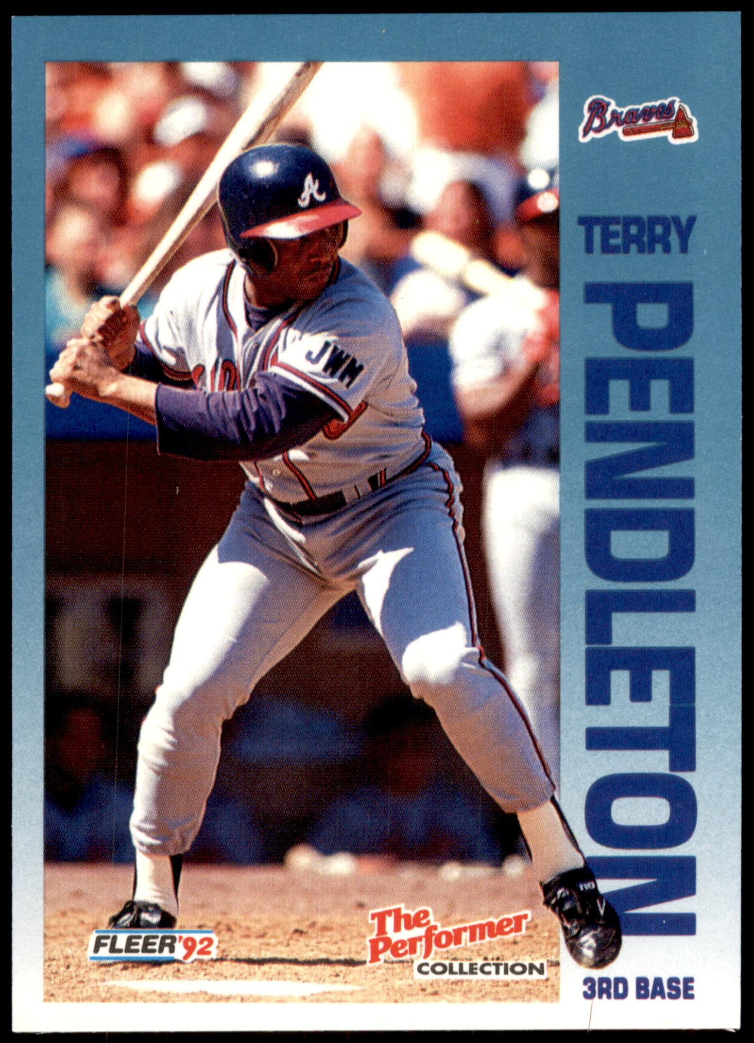 Terry Pendleton #15 1992 Fleer 7-eleven Citgo The Performer - Walmart.com