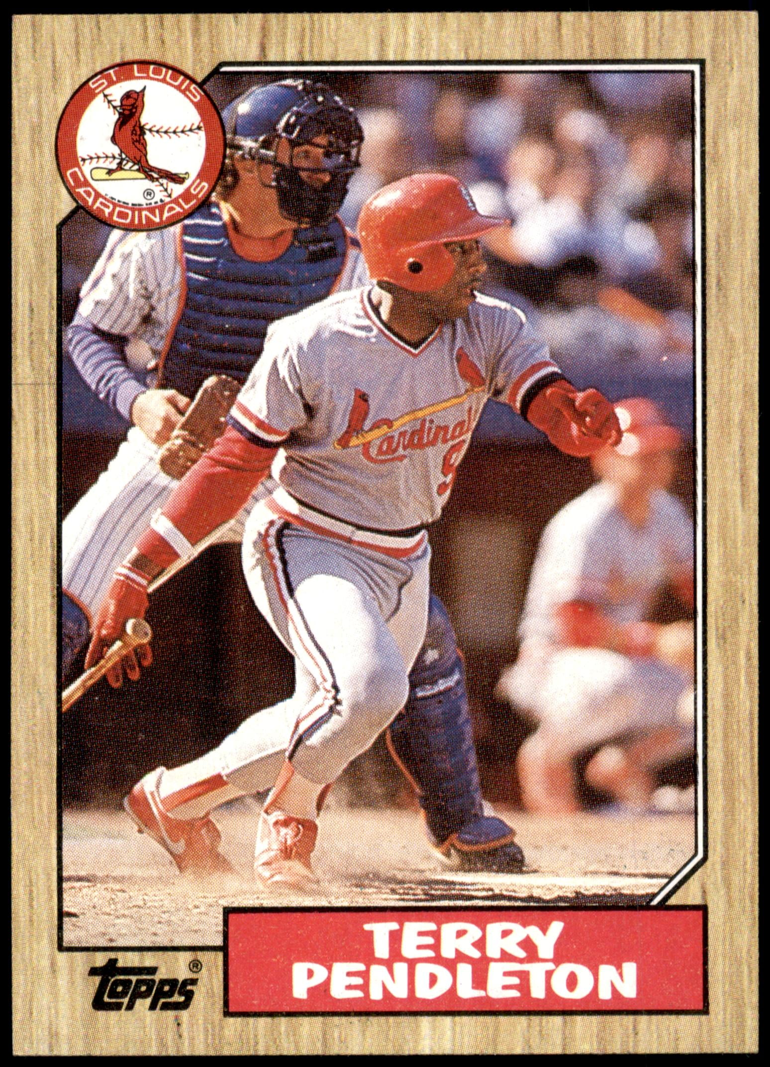 Terry Pendleton #8 1987 Topps - Walmart.com