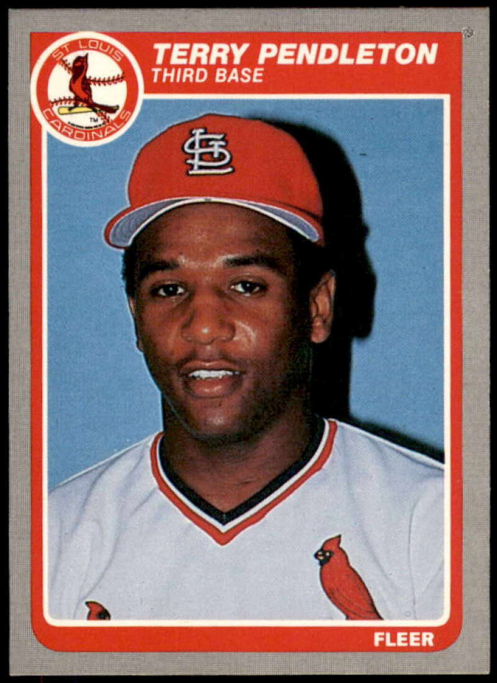 Terry Pendleton Rookie Card 1985 Fleer #236 - Walmart.com