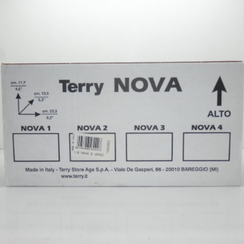 Terry Plast Green Nova2 9.17 x 5.31 x 4.60 in Modular Chest with 8 Drawers 545T2 - Walmart.com