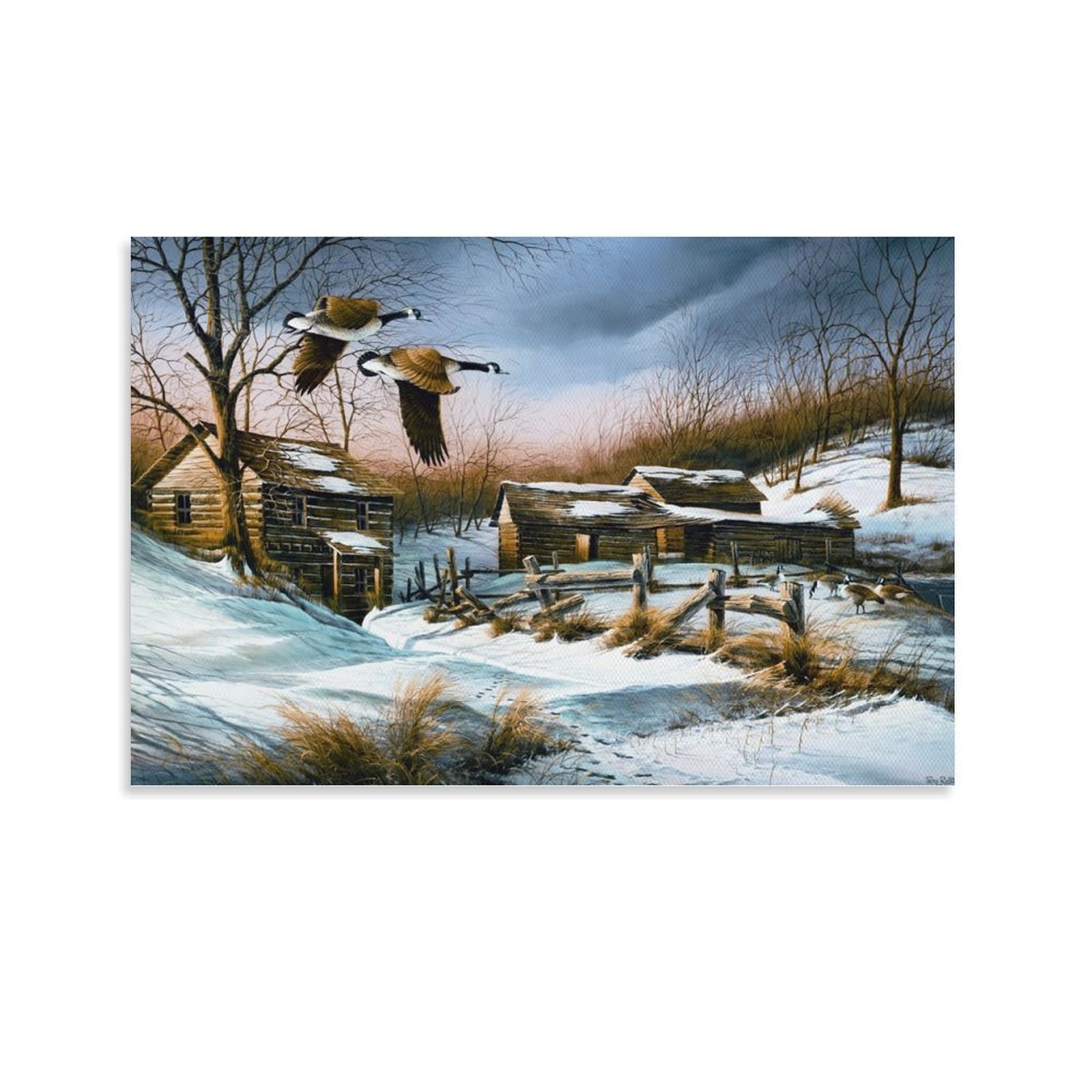 Terry Redlin Print Painting Landscape (126) Print Photo Art Painting ...