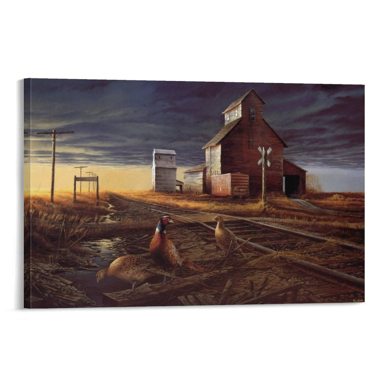 Terry Redlin Print Painting Landscape (127) Canvas Poster Wall Art ...